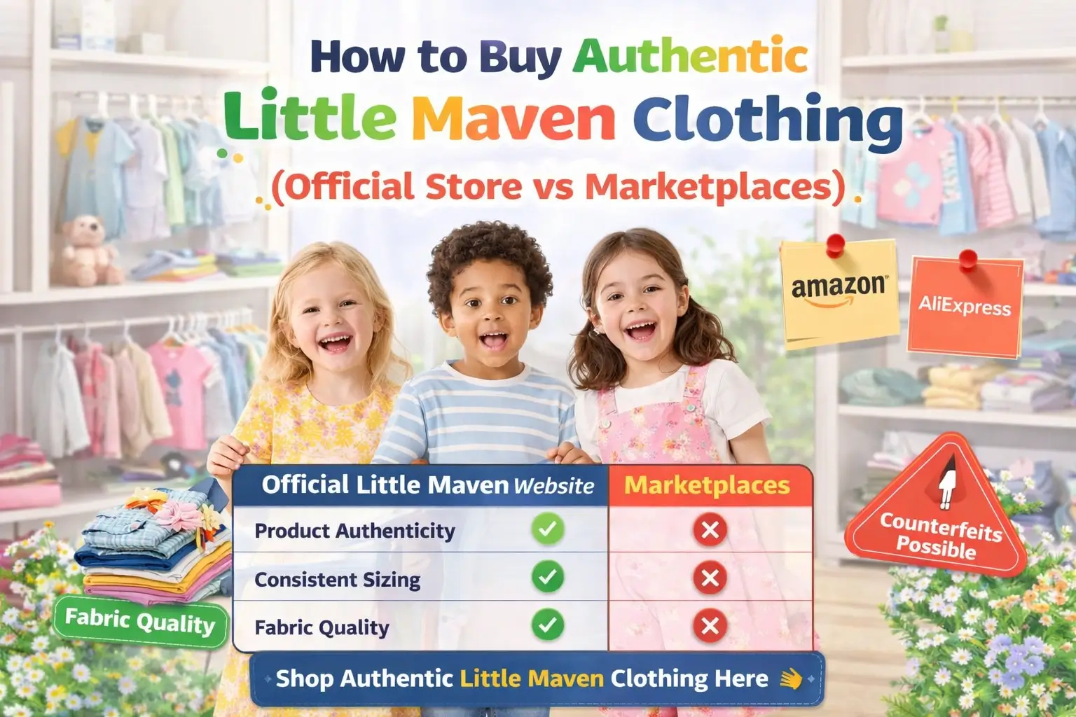 How to Buy Authentic Little Maven Clothing (Official Store vs ...